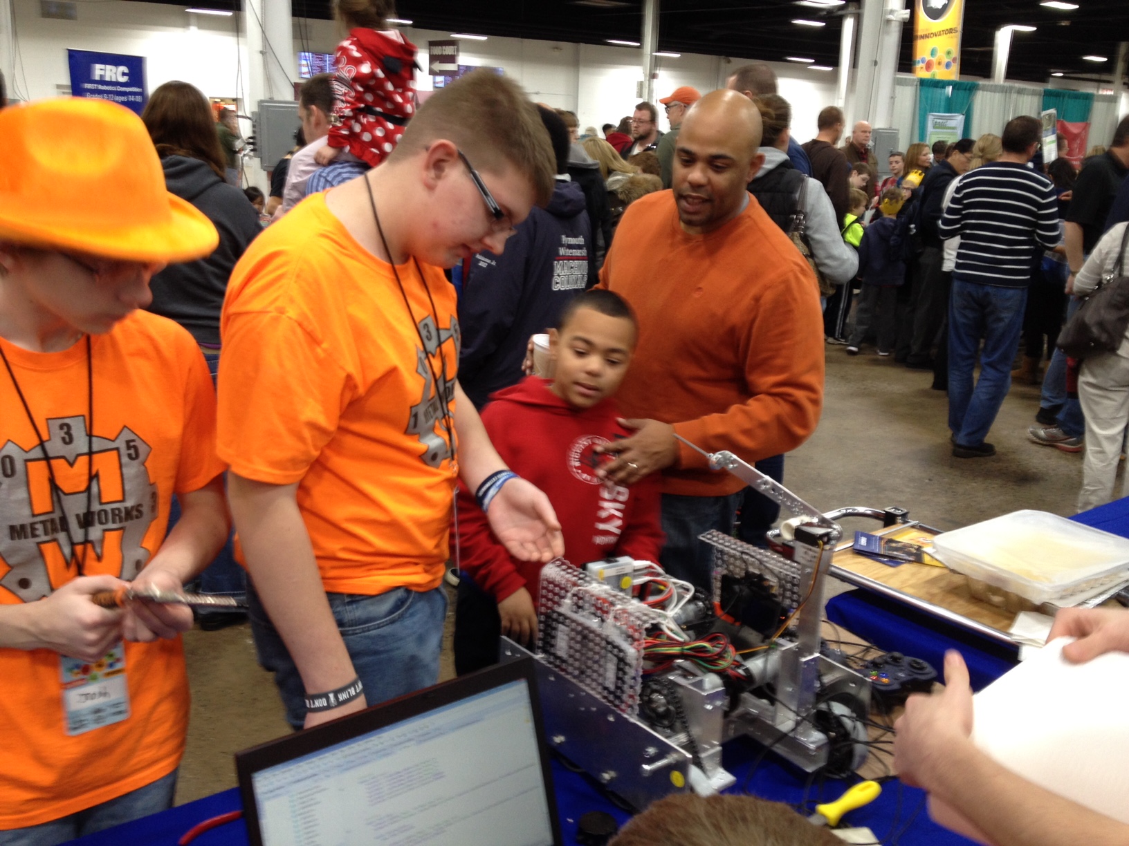 Robotics teams demo at Young Innovators Fair | First State Robotics